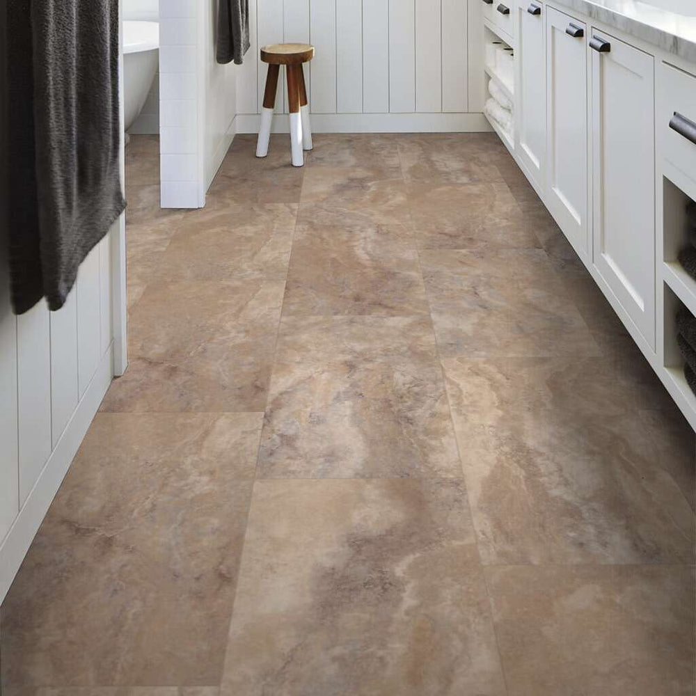 Shaw Paragon Tile Plus 1022V-07052 Clay 12.00" X 23.74" SPC Vinyl Floo