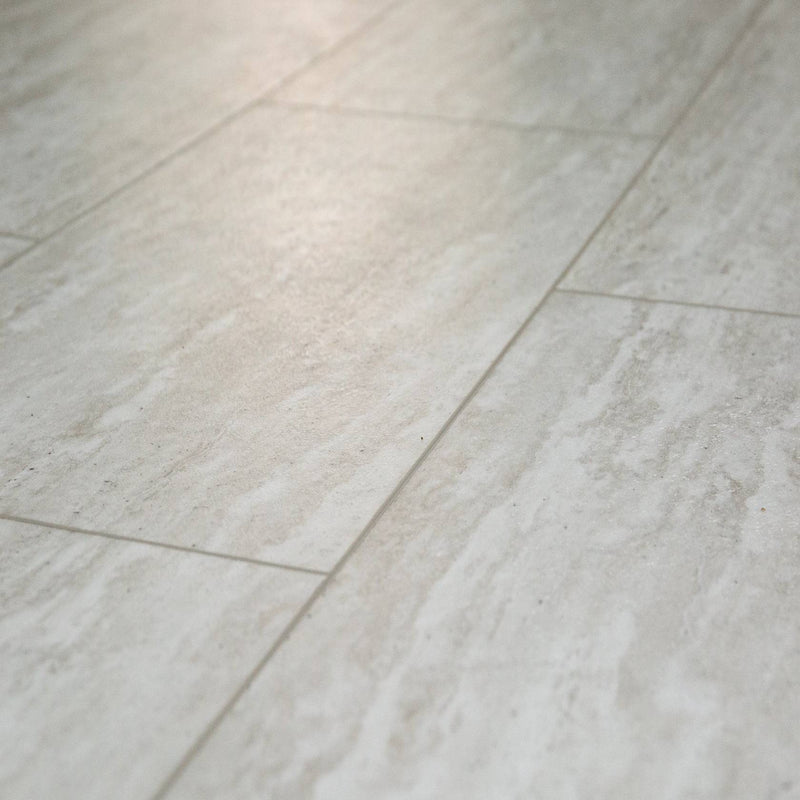 COREtec Mari Travertine Vinyl Tile Flooring 12.01" x 24.02" (32.04-SF)