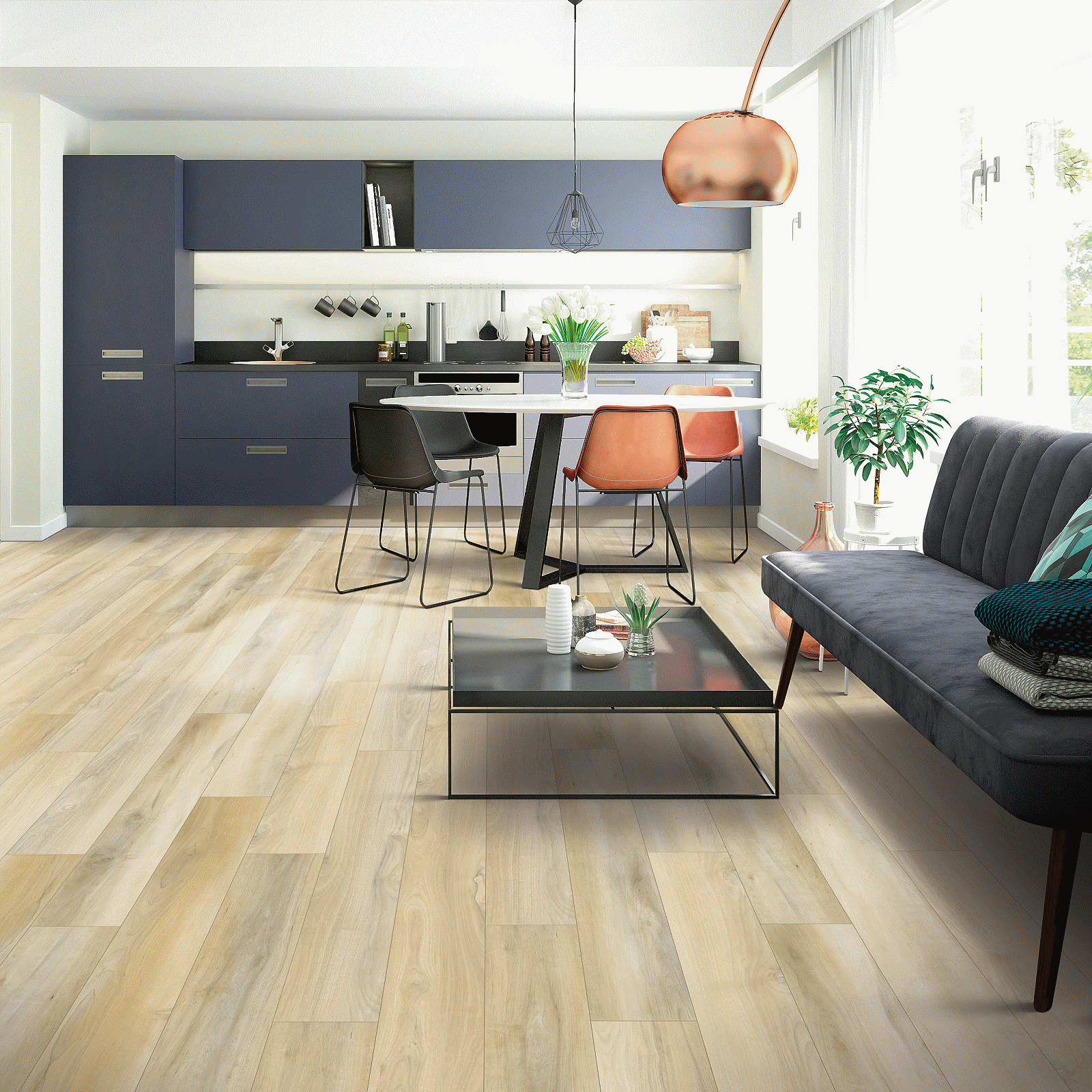 Mohawk SolidTech Select Founders Trace FTS21-423 Shoreline Vinyl Plank