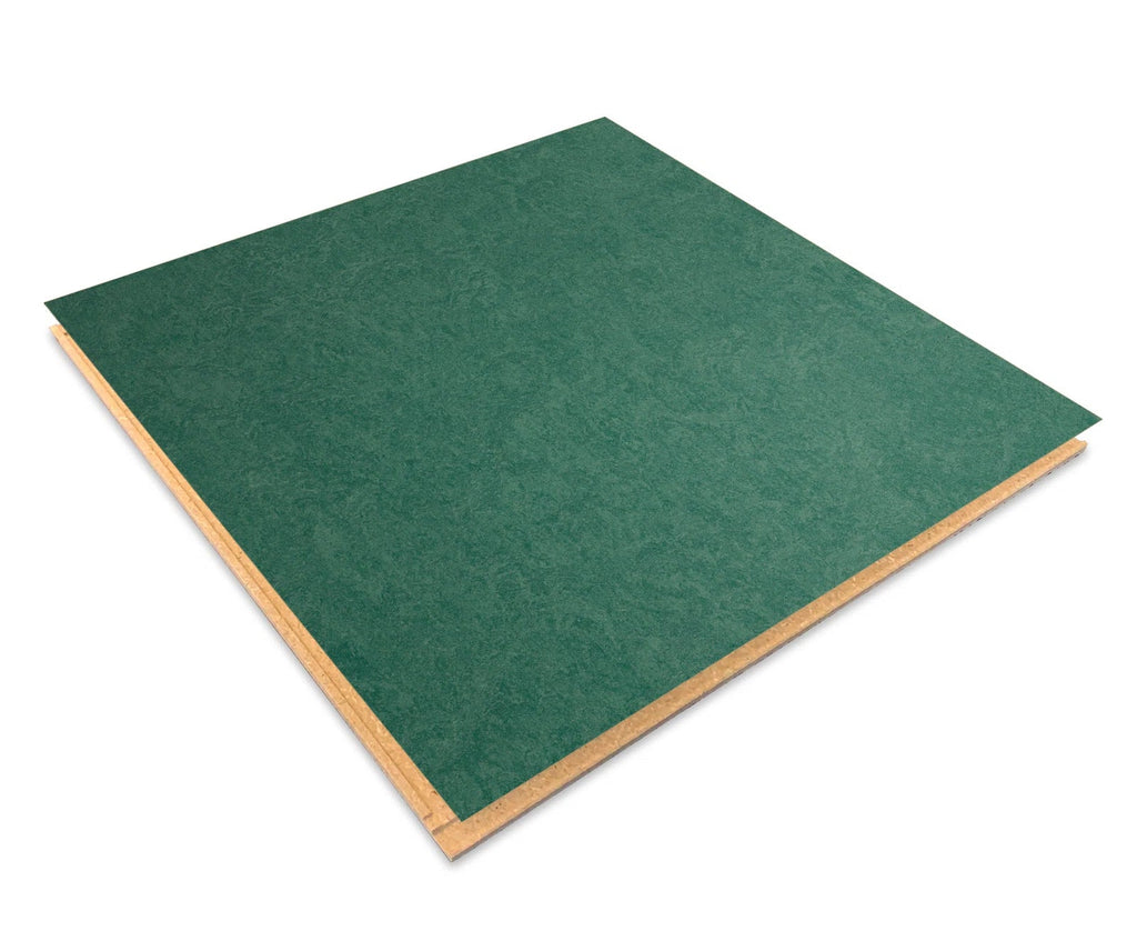 Forbo Marmoleum Click Cinch LOC Hunter Green 12"x12" Linoleum Tile