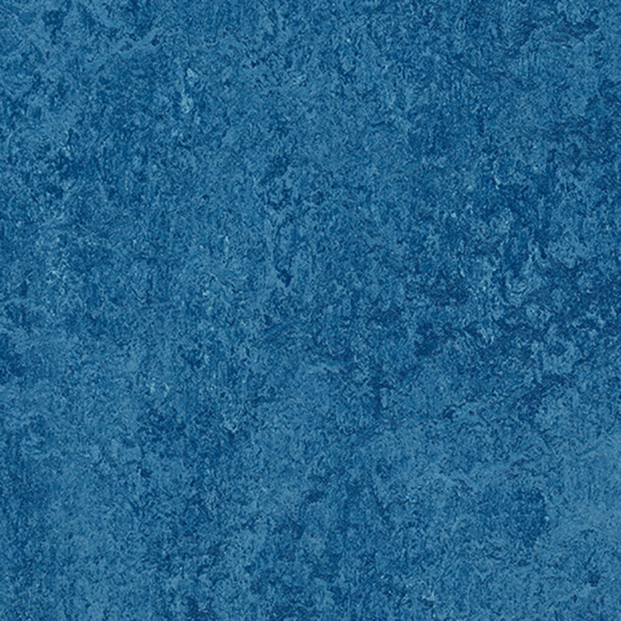 Forbo Marmoleum Modular Blue 9.8" x 9.8" Linoleum Tile