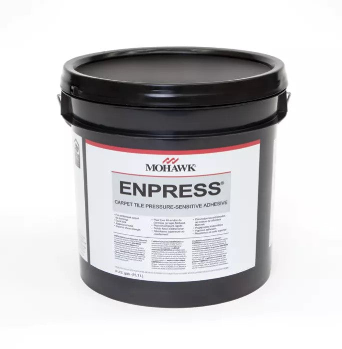 - Mohawk Enpress M004R Adhesive 4 Gallon Pail Covers (1,200 SF)