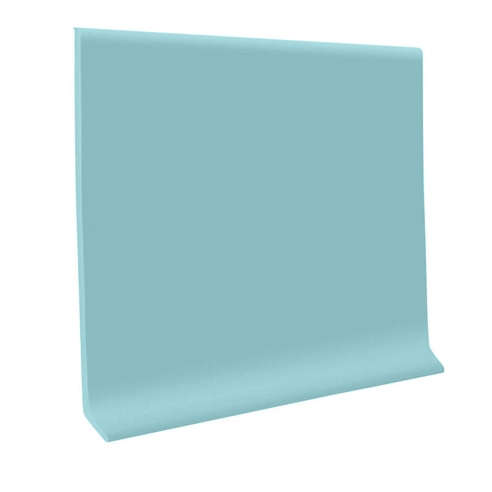 Roppe 700 Series Rubber Cove Molding Wall Base 689 Sea Glass 4" x 120'