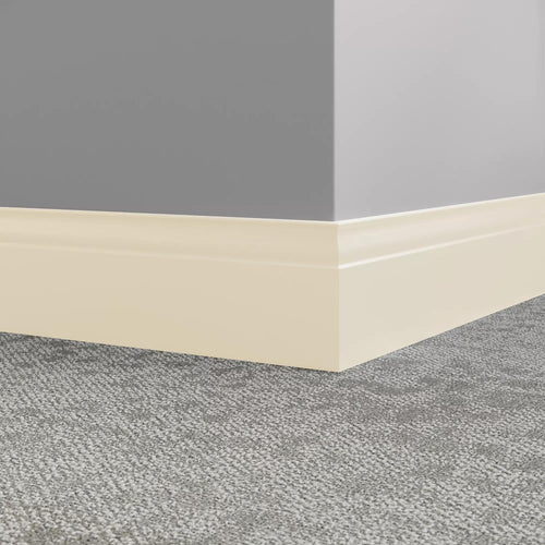 Tarkett / Johnsonite Millwork Inflection 5-1/4" 01 Snow White 5.25" x