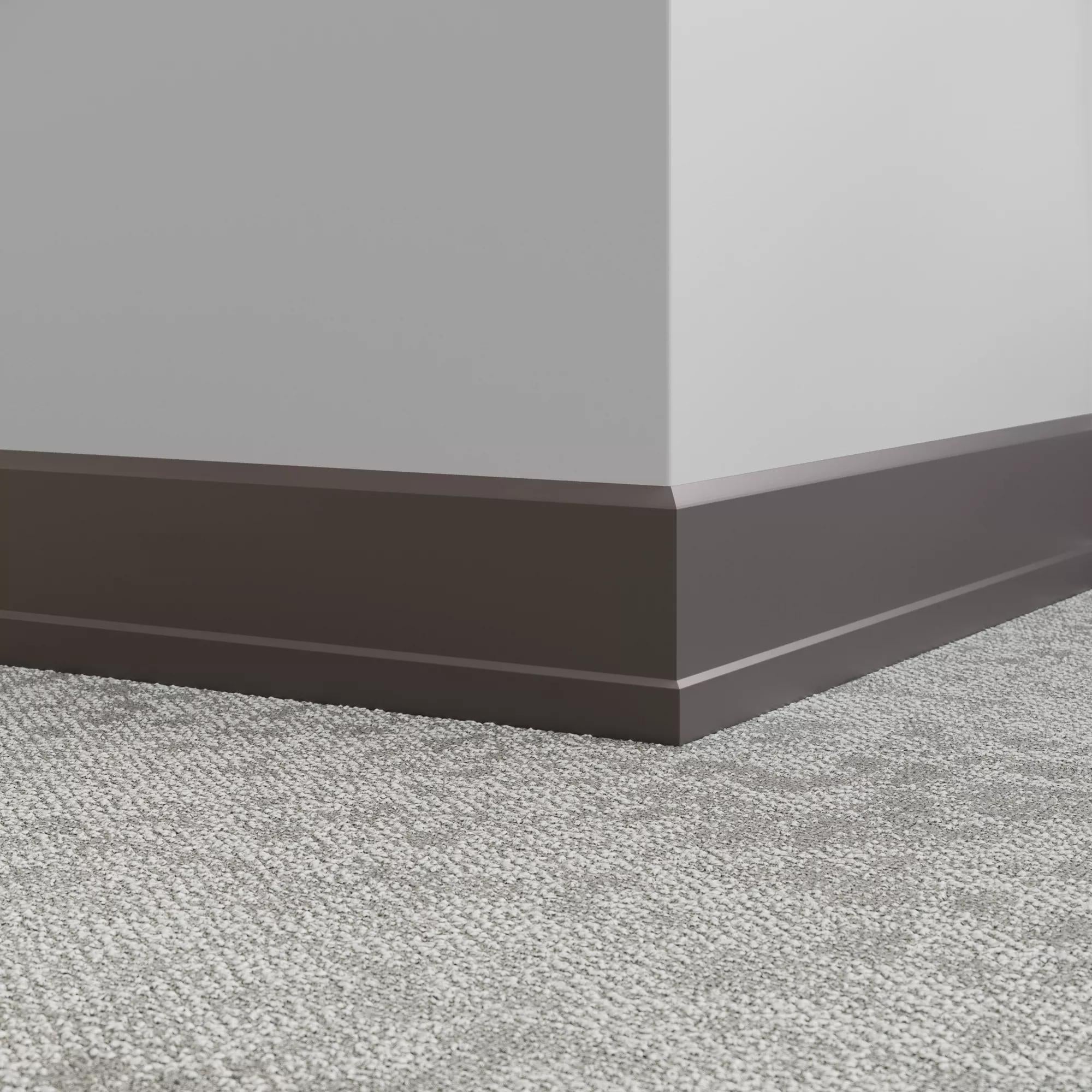 Tarkett Millwork Stance 4.5" | Fudge Rubber Wall Base