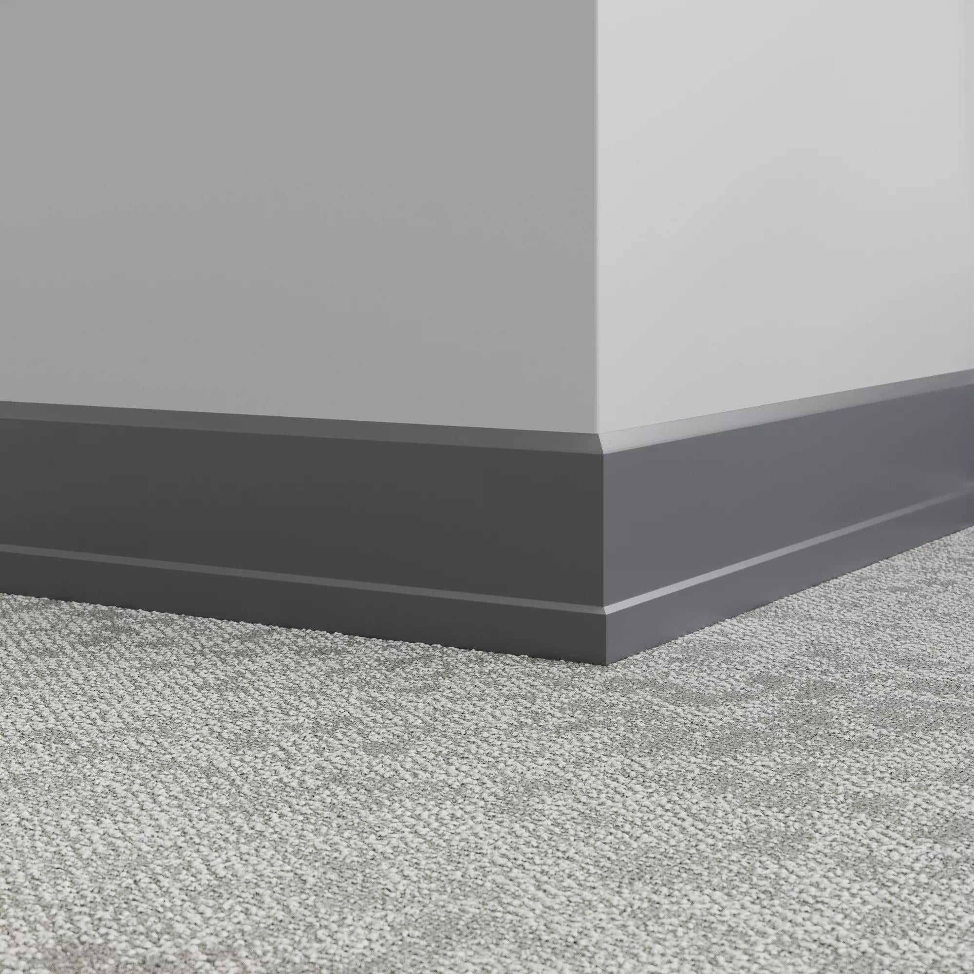 Tarkett Millwork Stance 6" | Bedrock Rubber Wall Base