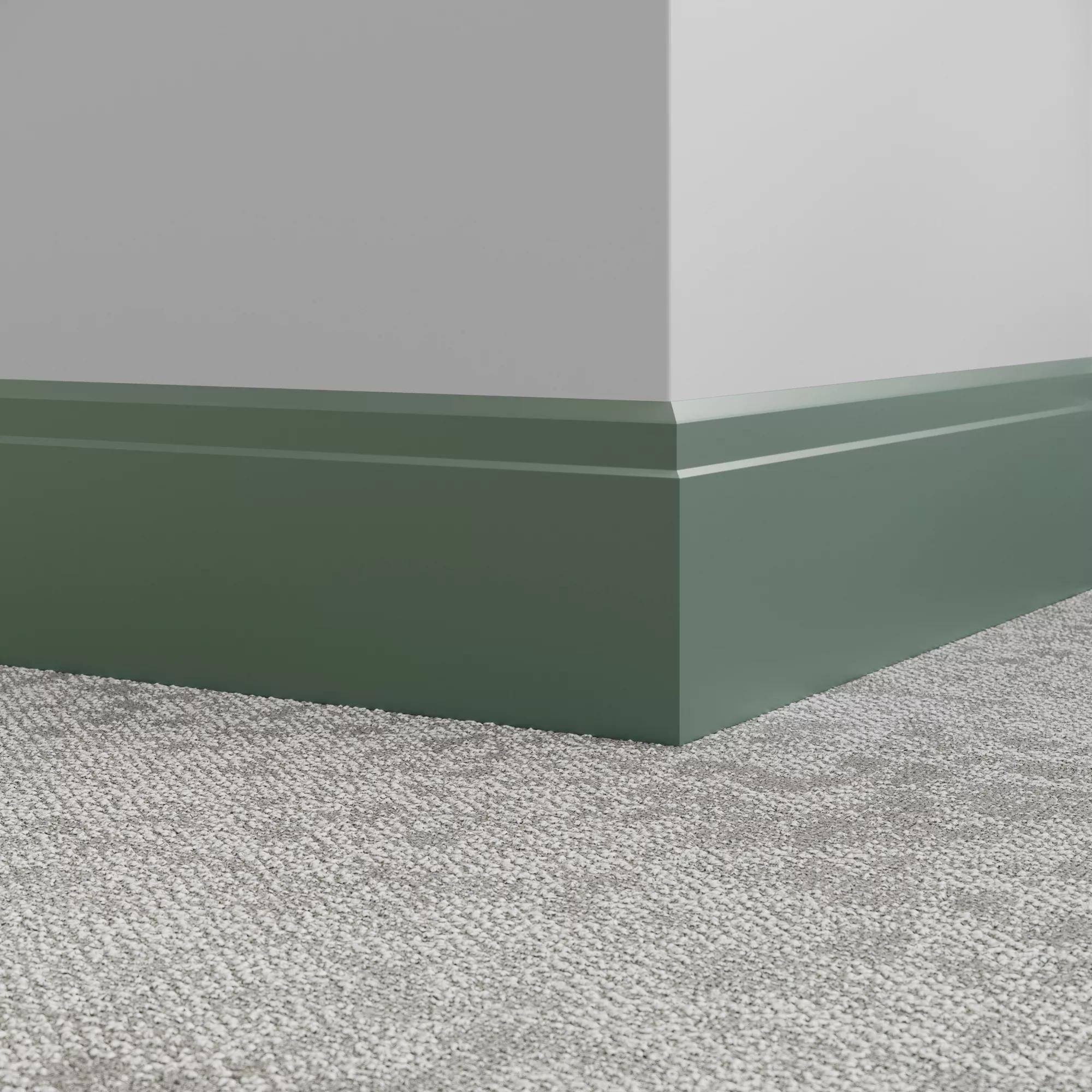 Tarkett Millwork Ledge 6" | Green Vista Rubber Wall Base