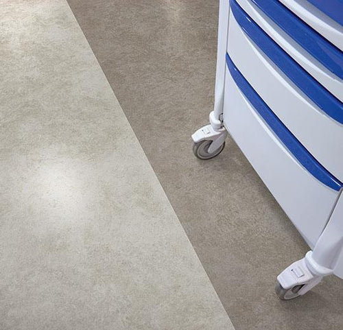 Forbo Eternal Material Graphite Stucco 79" Vinyl Sheet