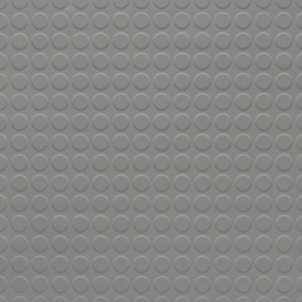 Tarkett Raised Round Rubber Tile 23 Vapor Grey RT23RD 24" x 24" by 1/8