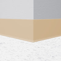Mannington / Burke Rubber Wall Base Type TS BUR6CV208 Light Gray 6" x
