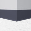 Mannington / Burke Rubber Wall Base Type TP BUR4GR523 Black Brown 4" x