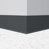 Roppe 700 Series 193 Black Brown 4" Rubber/Vinyl Wall Base