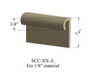 Tarkett / Johnsonite SCC-XX-A Cove Cap Cove Cap for 1/8" 600' LF/Box