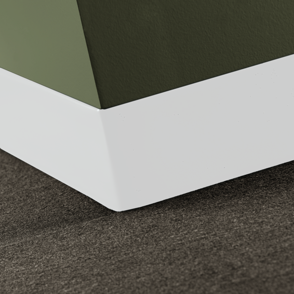 Tarkett Baseworks 2 1/2" Thermoset Rubber Wall Base Type TS 40 Black 2