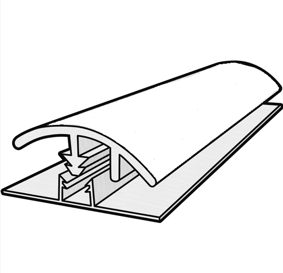 - COREtec Reducer Trim 94" pc. Coordinated Color